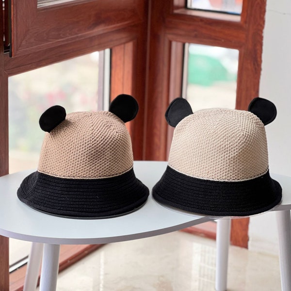 Panda Hat - Etsy