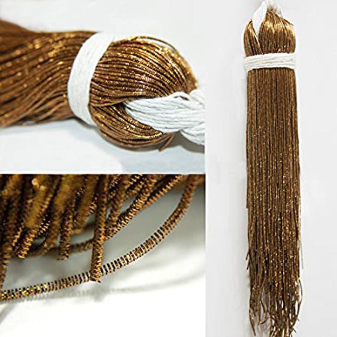 Embroidery Point Zardozi French Spring Material,bullion Wire/nakshi for ...