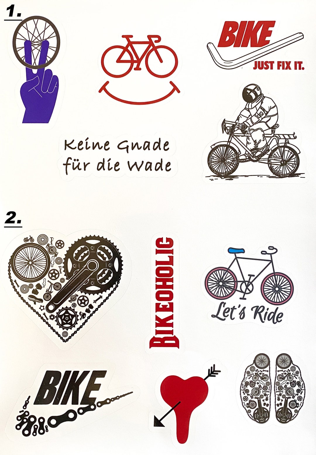 Fahrrad Sticker Aufkleber Für Fahrradfahrer Als Geschenk Für - Etsy
