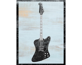 Gibson Guitar Poster - Etsy