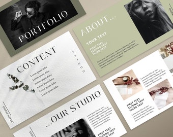 Digital Teacher Portfolio Template for School Interviews - Etsy