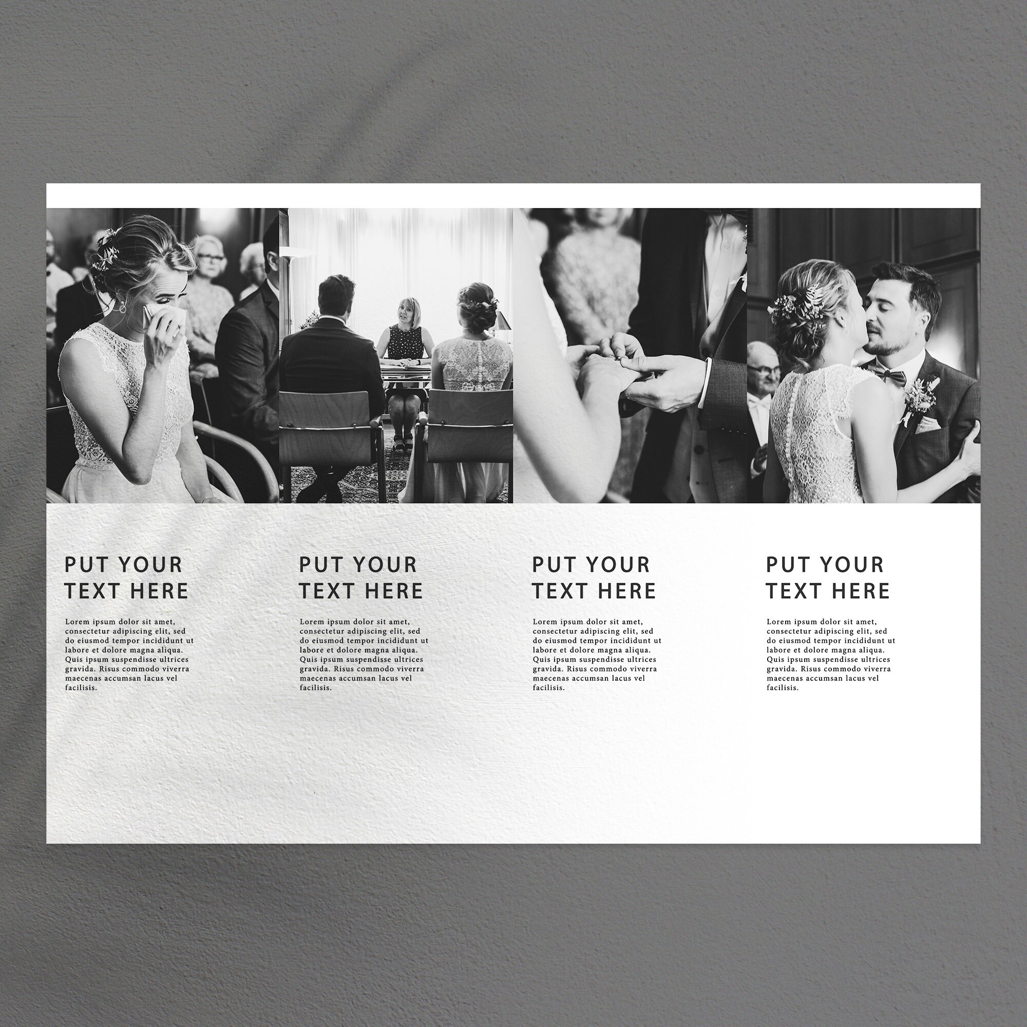 Photobook Portfolio Photography Lookbook Photoshop Template, A4, 28 ...