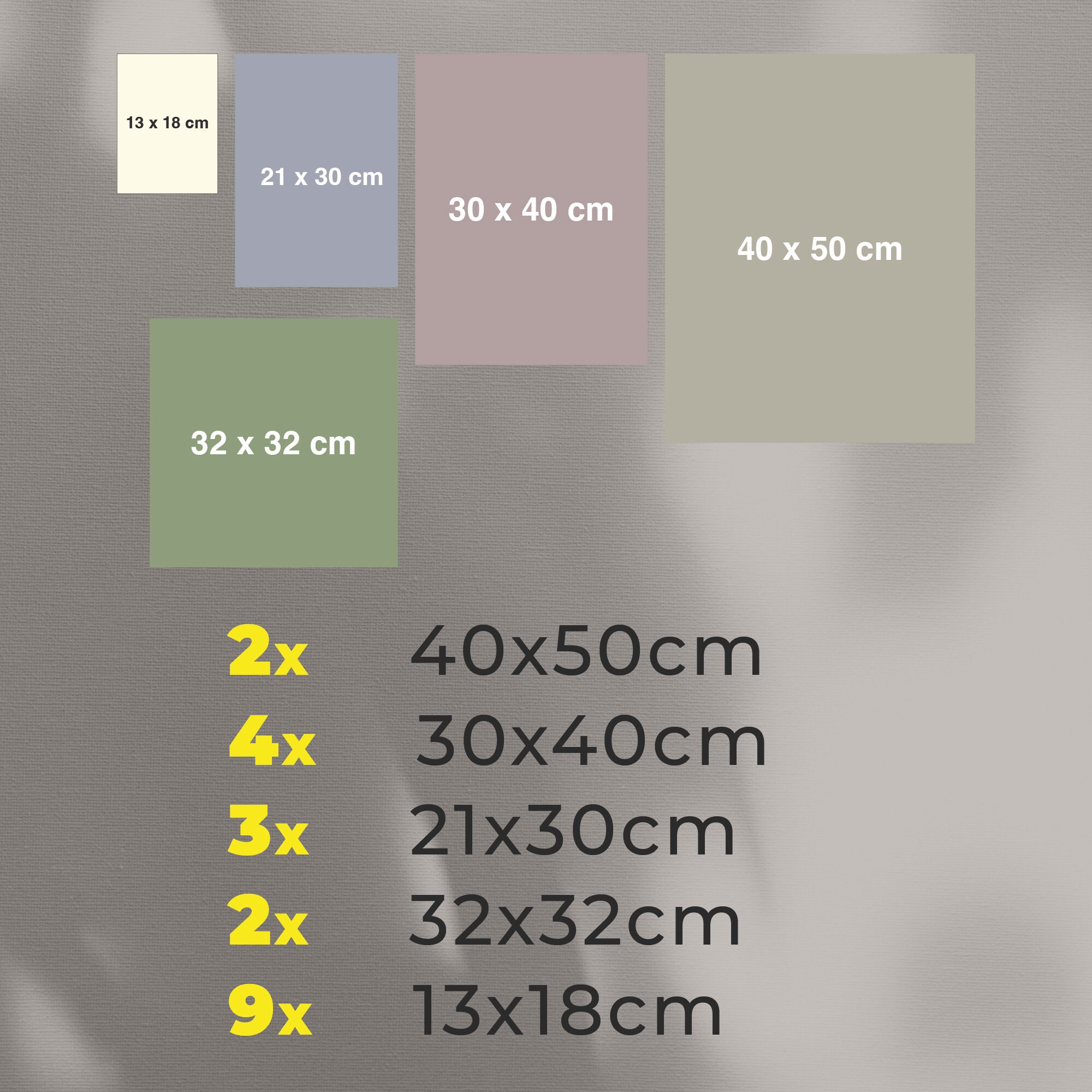 Digital DIY Picture Frame Template for Your Stairs to Print (suitable ...