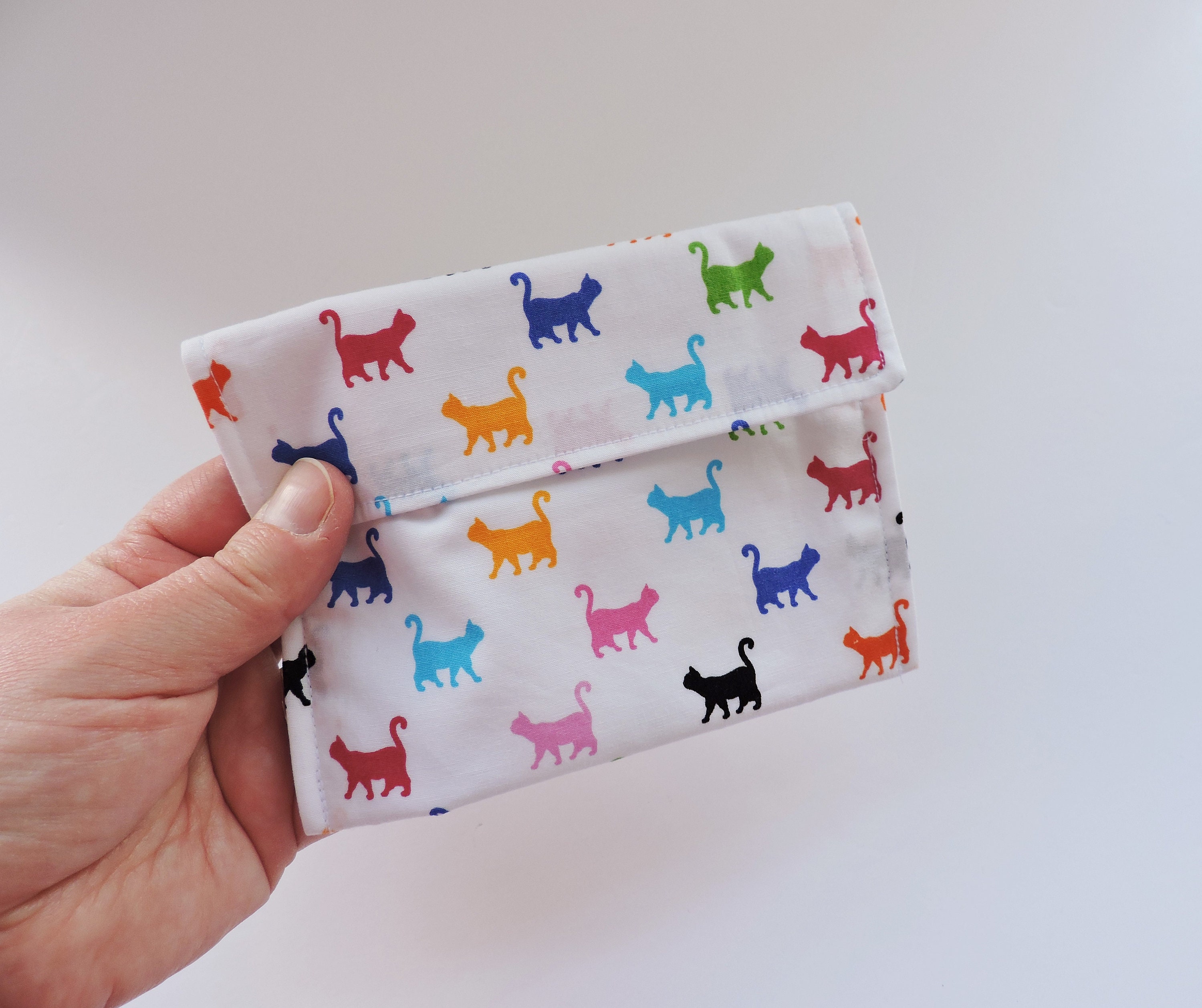 Snack Pouch PDF Pattern - Make Your Own Reusable Washable Food Bag With ...