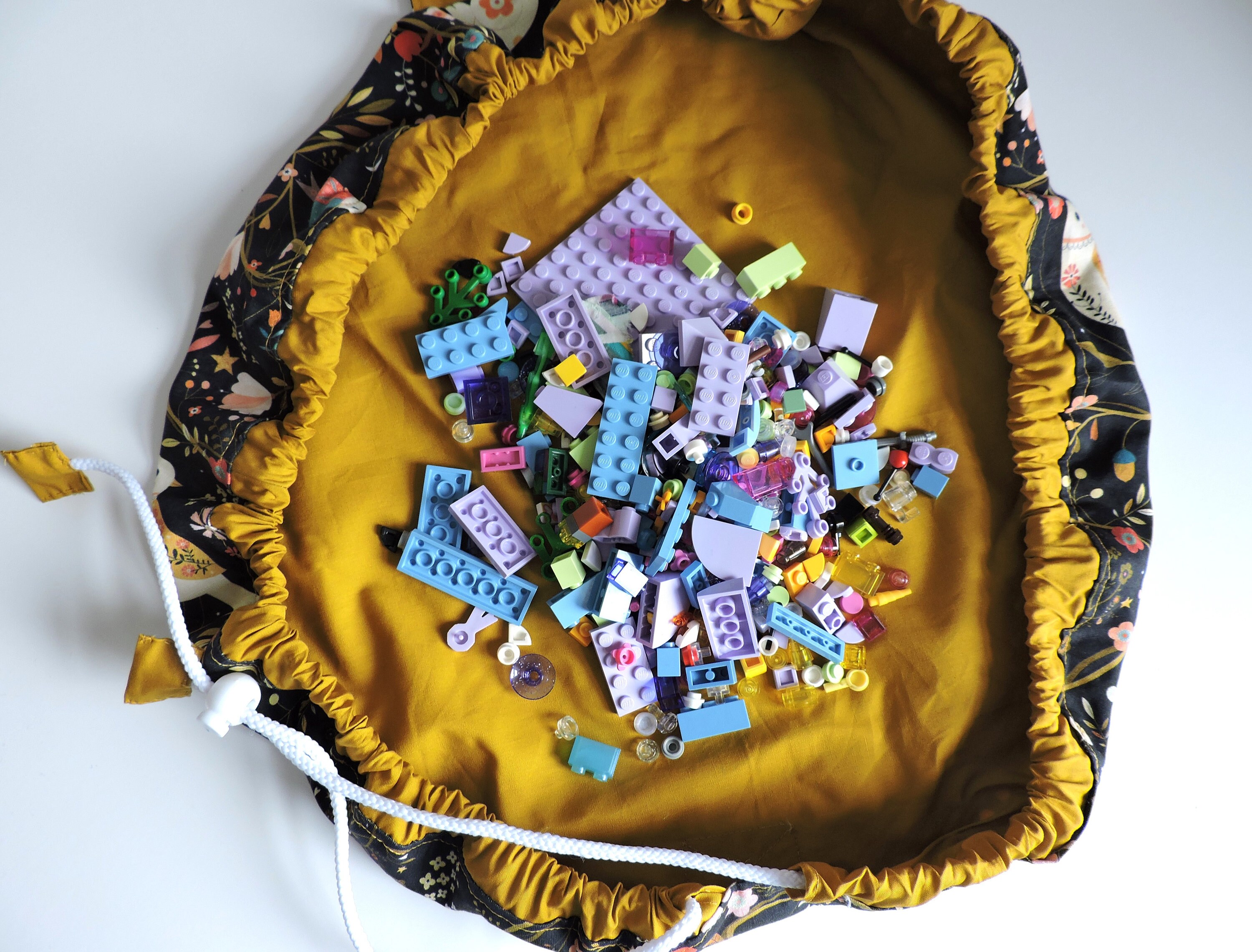 Easy PDF Sewing Patterns for Fold Out Lay Flat Drawstring - Etsy