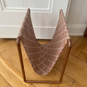 Handmade Magazine Rack Made of Copper Tubes With Removable Cover - Etsy