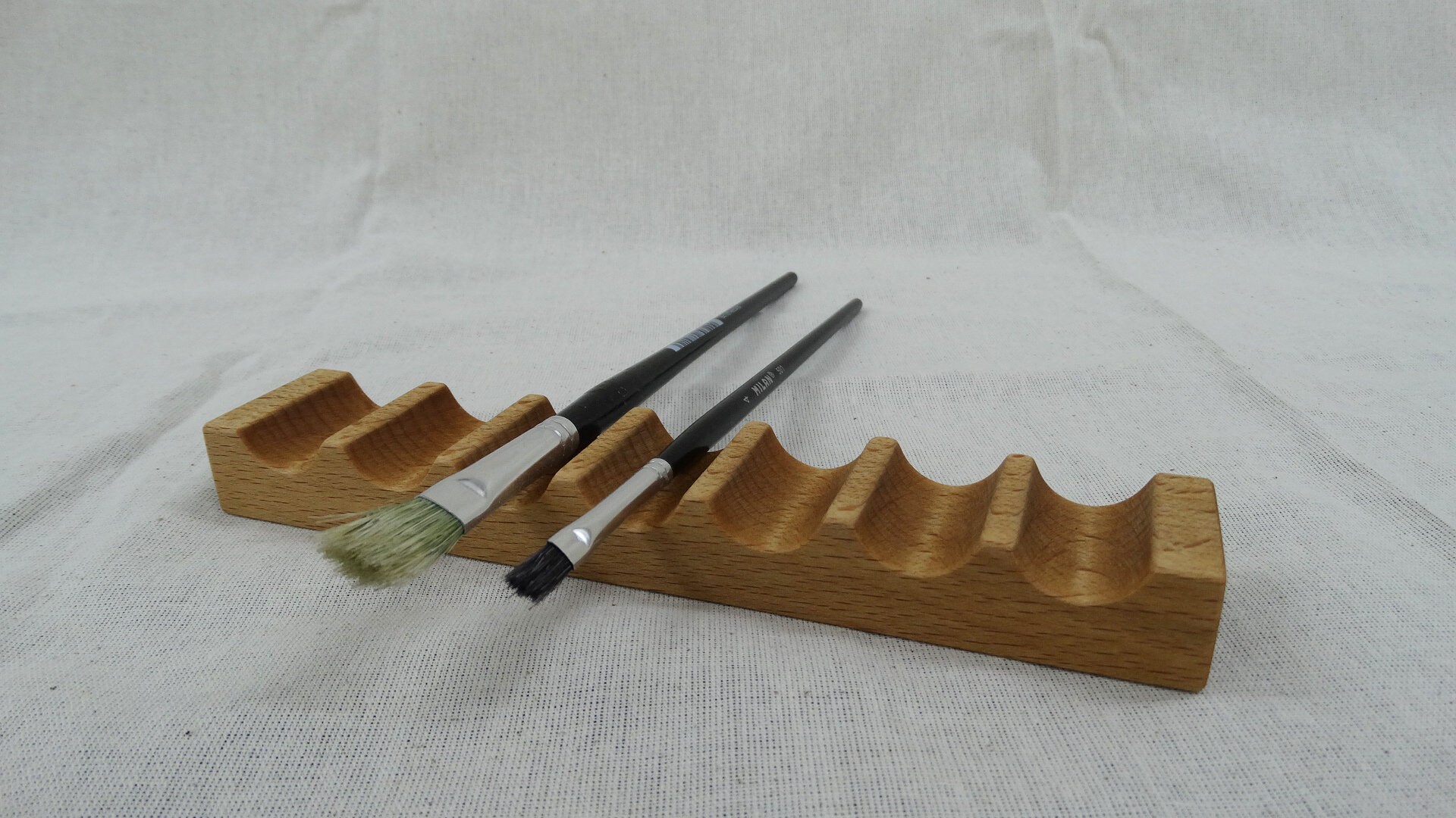 Paint Brush Rest, Gift for Painter, Handcrafted Brush Rest, Artist ...