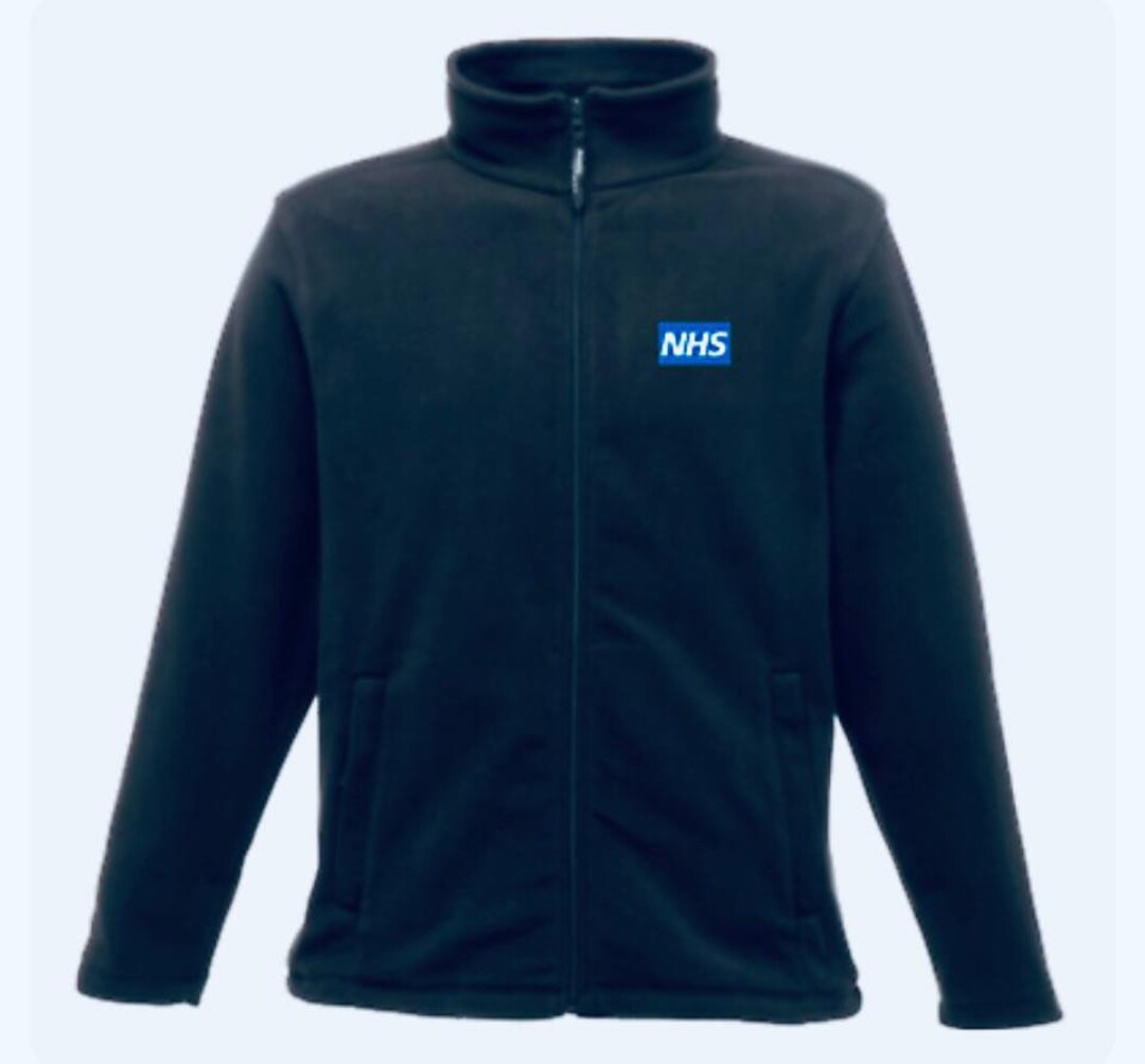 Nhs Embroidered Logo Fleece Jacket Size Small - Etsy UK