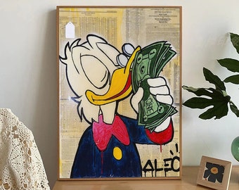 Donald Money Duck - Etsy
