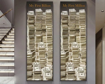 My First Million Poster - Etsy