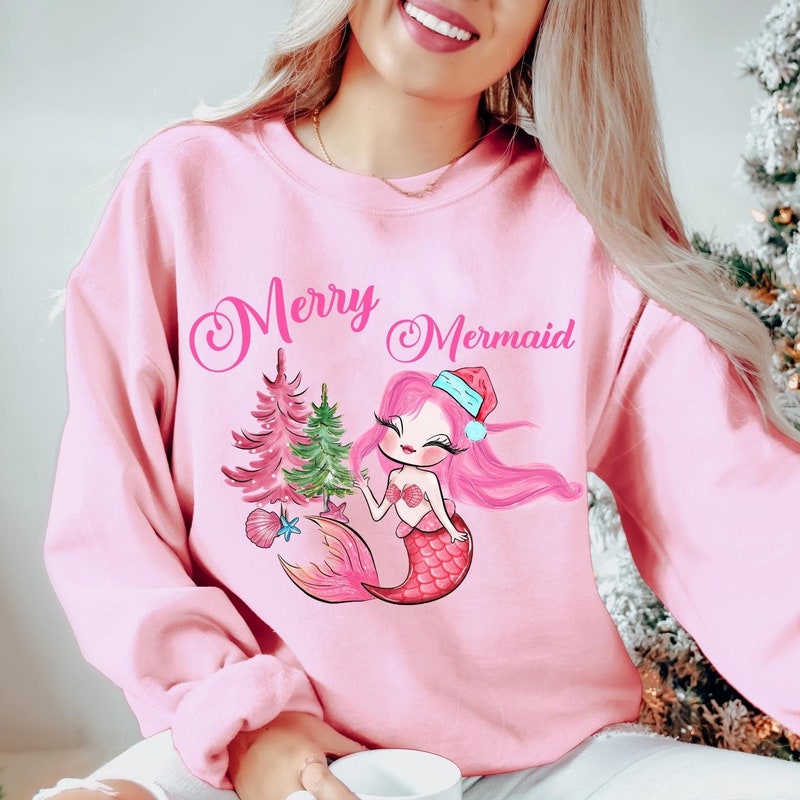 Christmas Mermaid - Etsy