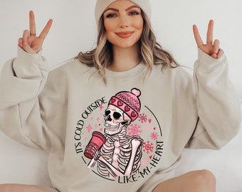Skeleton Cold Heart - Etsy