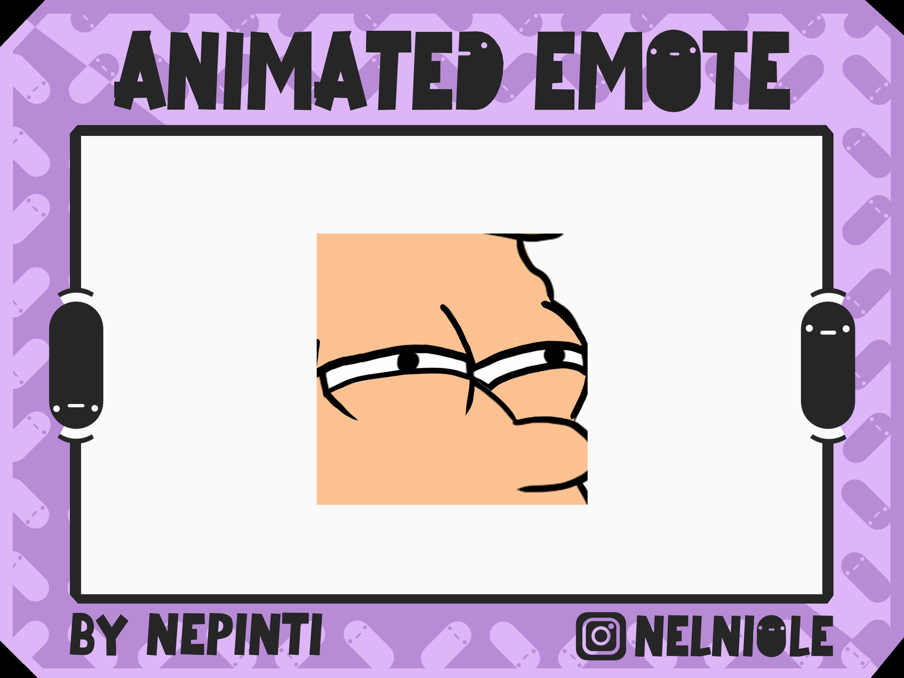 Twitch Animated Emote Fry SUS Same - Etsy UK