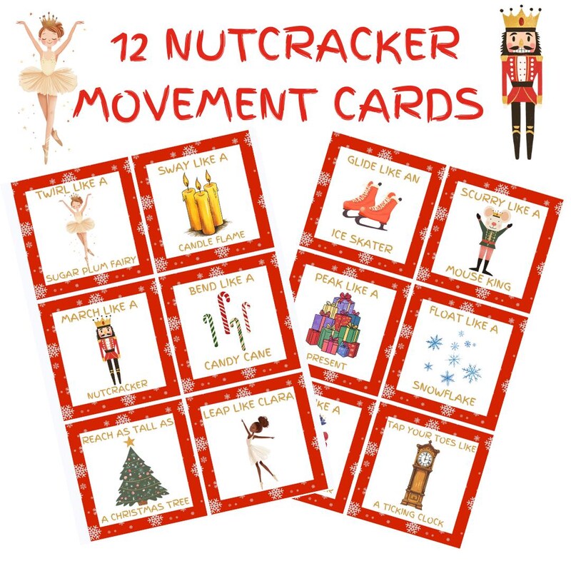 Nutcracker Card - Etsy