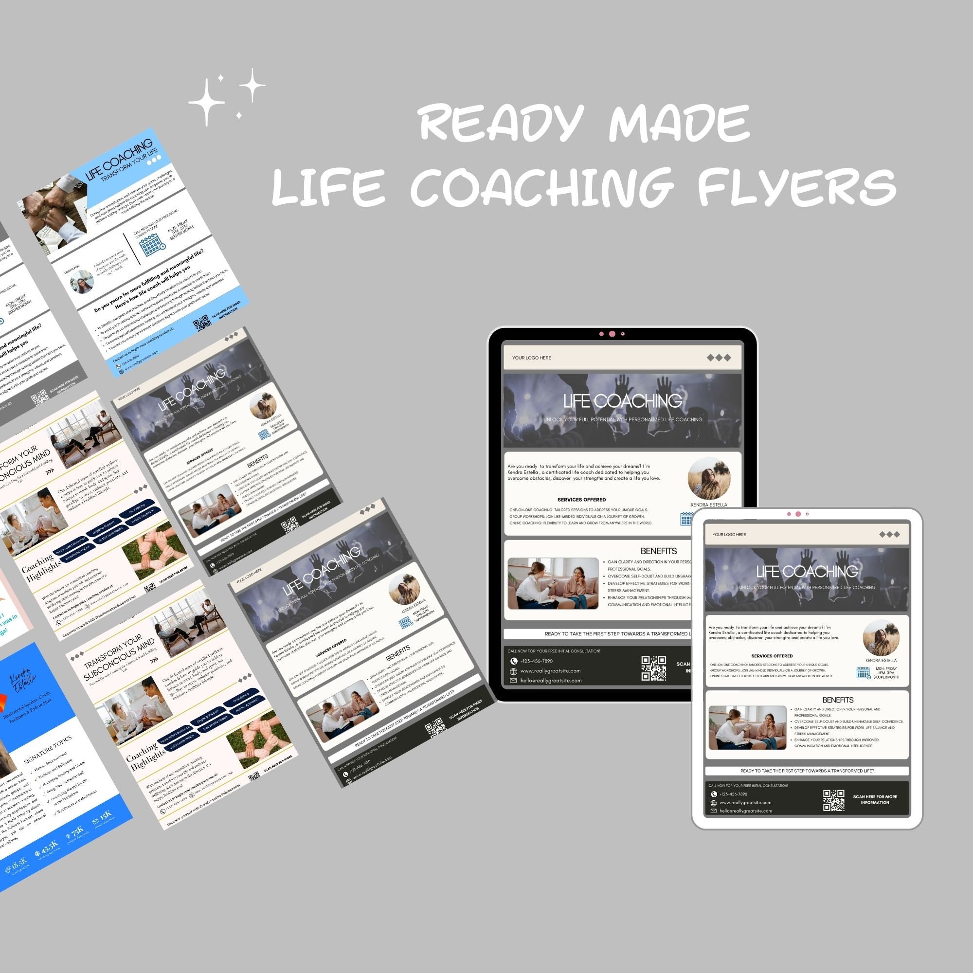 Coaching Templates Flyers, Coach Flyer, Business Flyers Template, Done ...