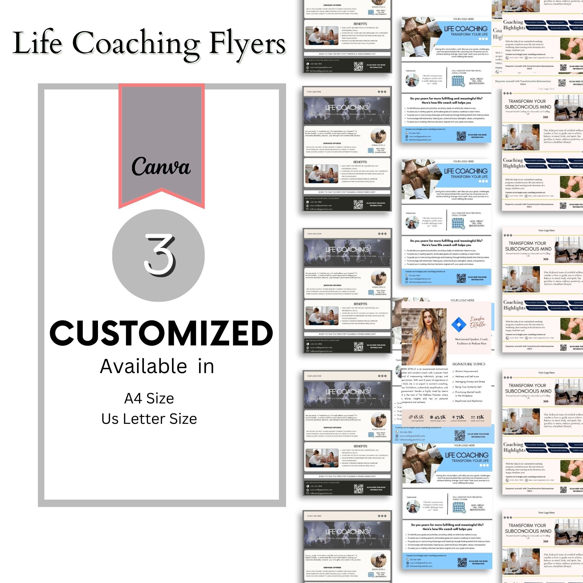 Coaching Templates Flyers, Coach Flyer, Business Flyers Template, Done ...