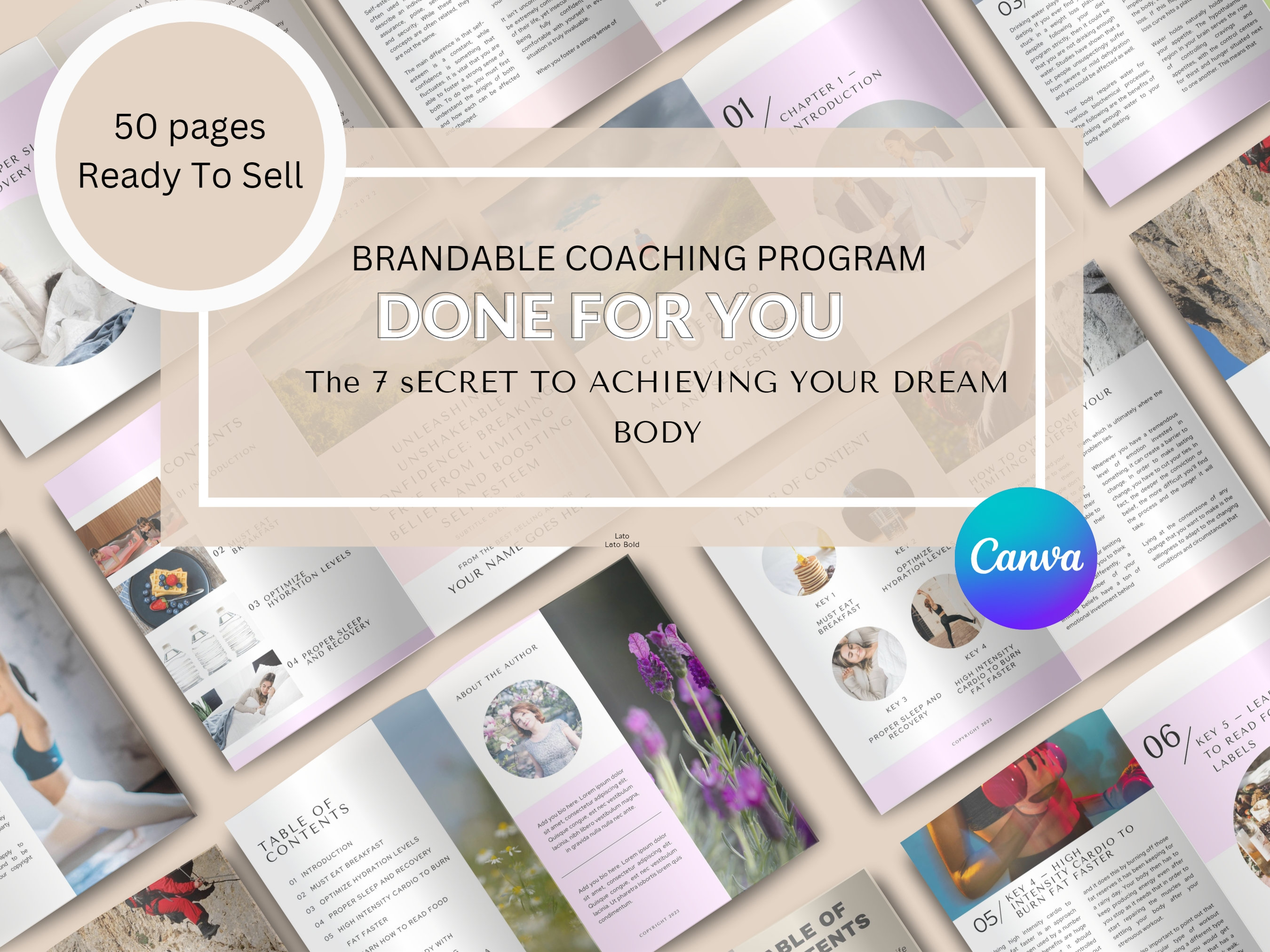 Done for You7 Secrets Achieveing Your Dream Body Brandable Ebook PLR ...