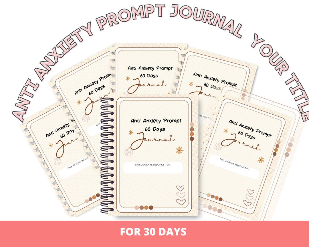 Stress Relief Journal Done for You Self-care Journaling for - Etsy