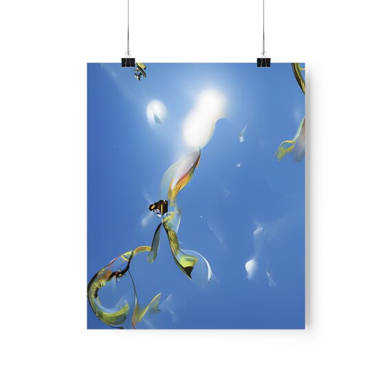 Distorted Birds in a Distorted World Premium Matte Vertical - Etsy