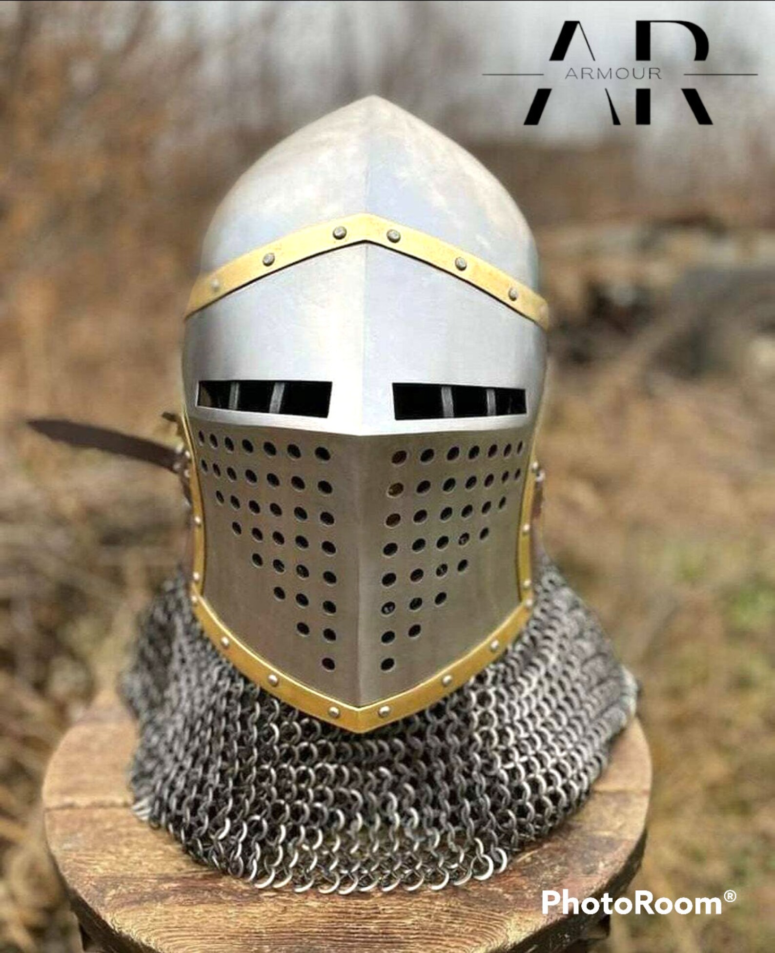 Medieval Combat Bascinet Helmet Crusader Helmet Elite Knight - Etsy