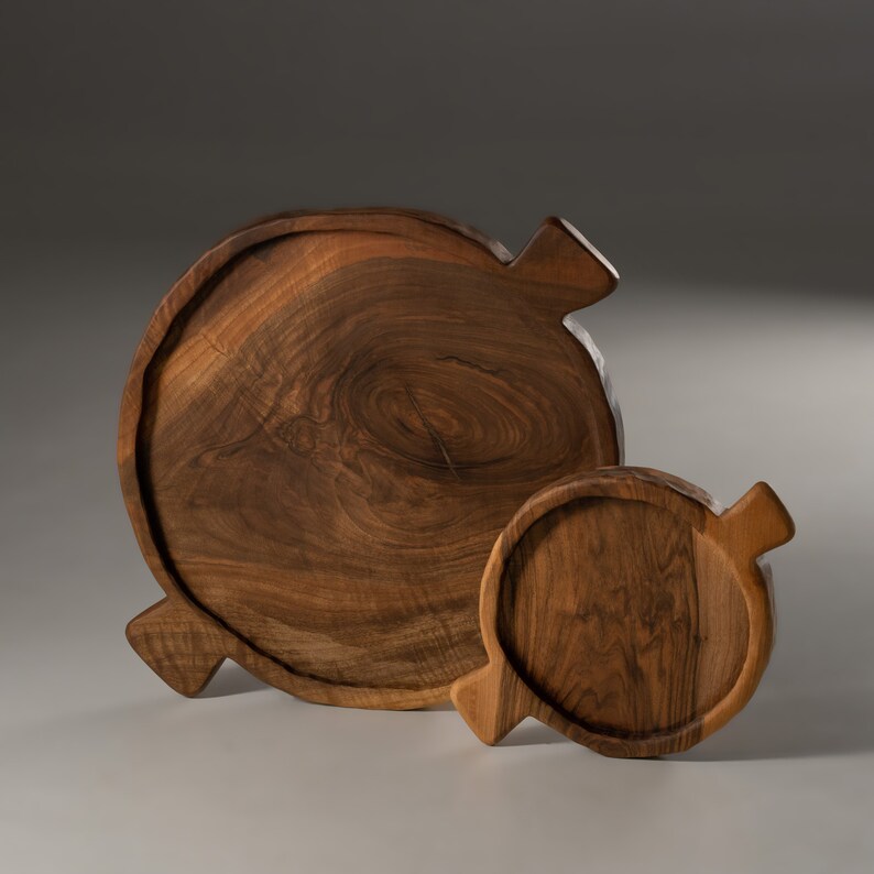 Rustic Serving Trays Traditional Wooden Platters - Etsy