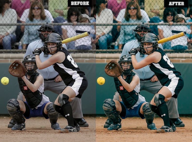 Baseball Presets, Lightroom Mobile & Desktop, Homerun, Sports Photoshop ...