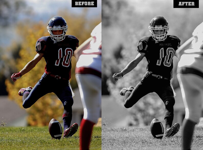 Football Presets, Lightroom Mobile & Desktop, Homerun, Sports Photoshop ...