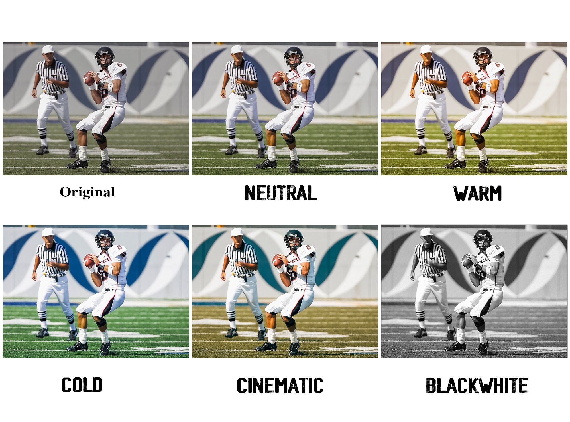 Football Presets, Lightroom Mobile & Desktop, Homerun, Sports Photoshop ...