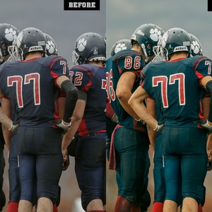 Football Presets, Lightroom Mobile & Desktop, Homerun, Sports Photoshop ...