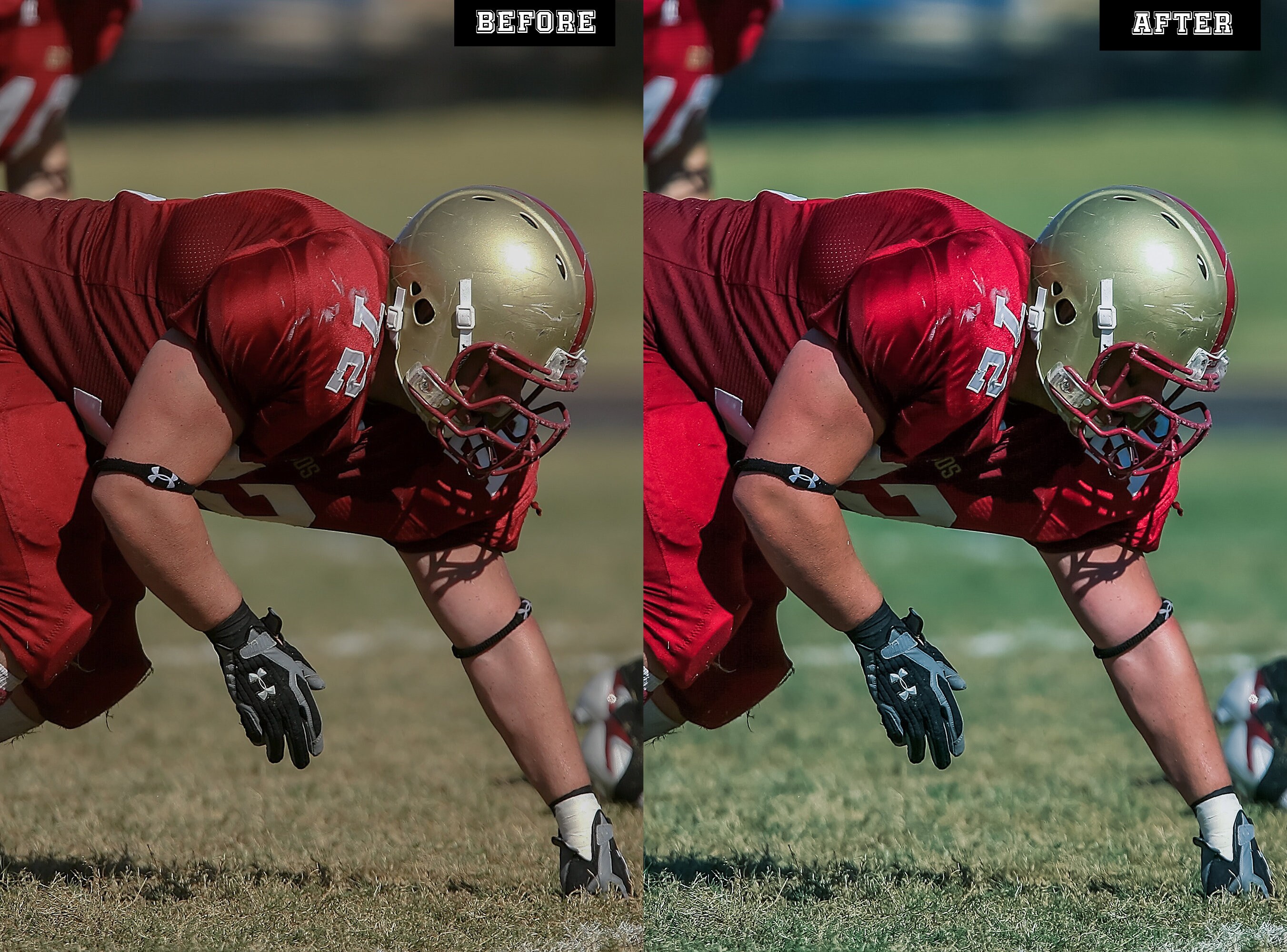 Football Presets, Lightroom Mobile & Desktop, Homerun, Sports Photoshop ...