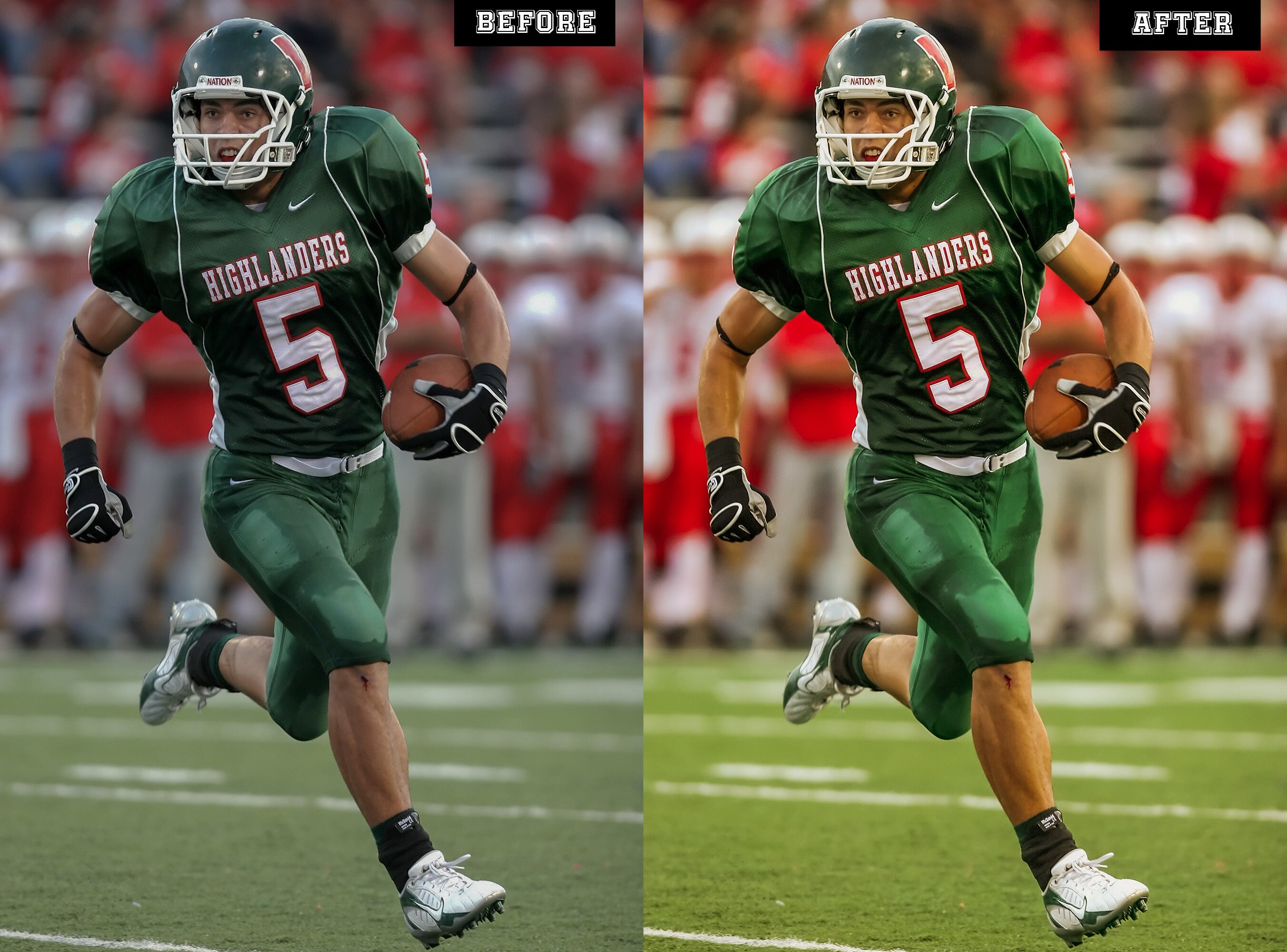 Football Presets, Lightroom Mobile & Desktop, Homerun, Sports Photoshop ...