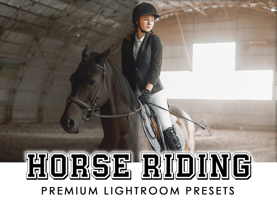 Horse Riding Presets, Lightroom Mobile & Desktop, Stallion, Equestrian ...