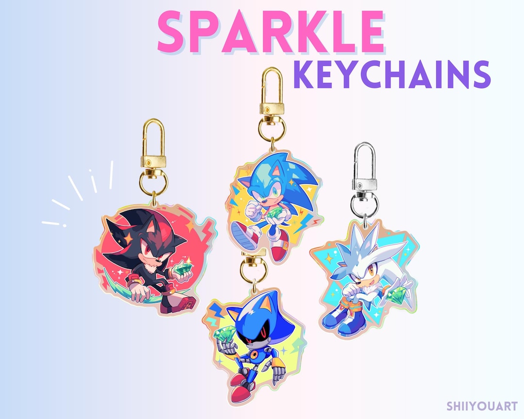 Hedgehog Sparkle Keychains | Rainbow Keychains | 7cm - Etsy