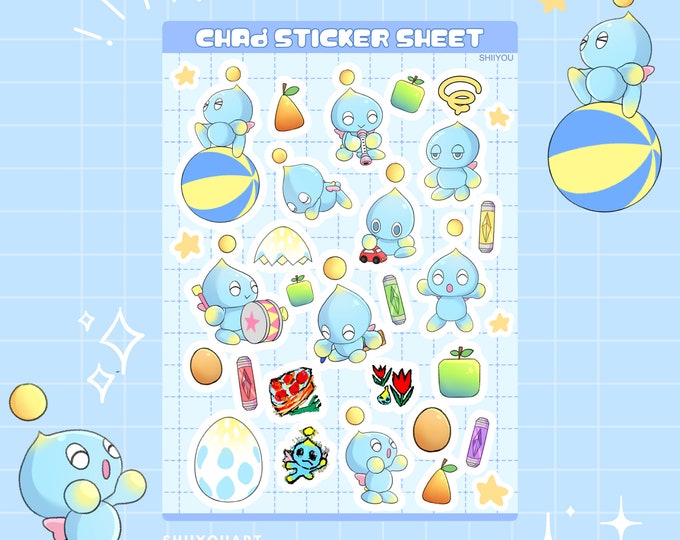 Chao Garden Sa2 Stickers - Etsy