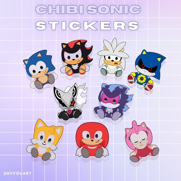 Sonic Chibi - Etsy