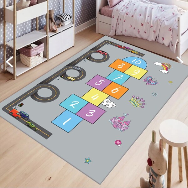 Hopscotch Art - Etsy