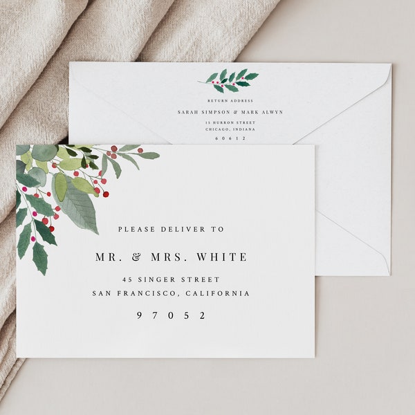 Envelope Template - Etsy