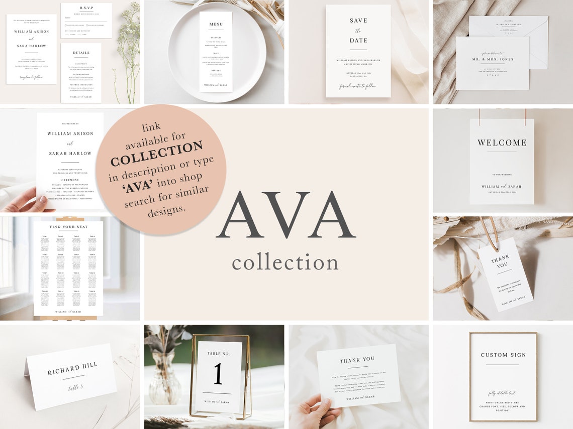 Simple Envelope Template With Minimalist Design Envelope - Etsy