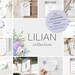 Editable Purple Floral Seating Chart, Find Your Seat Template, Templett ...