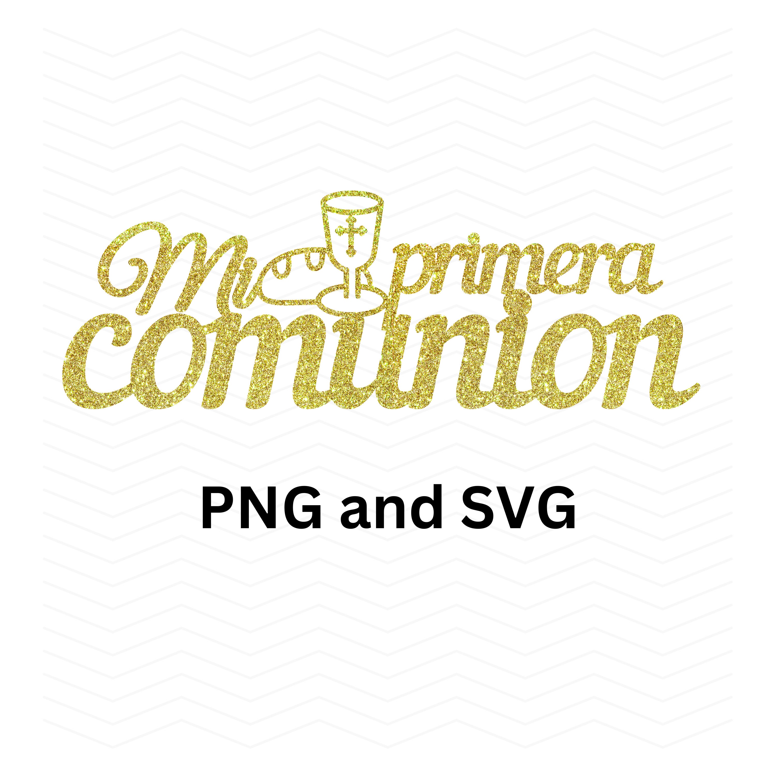 Mi Primera Comunion Spanish Svg Digital - Etsy