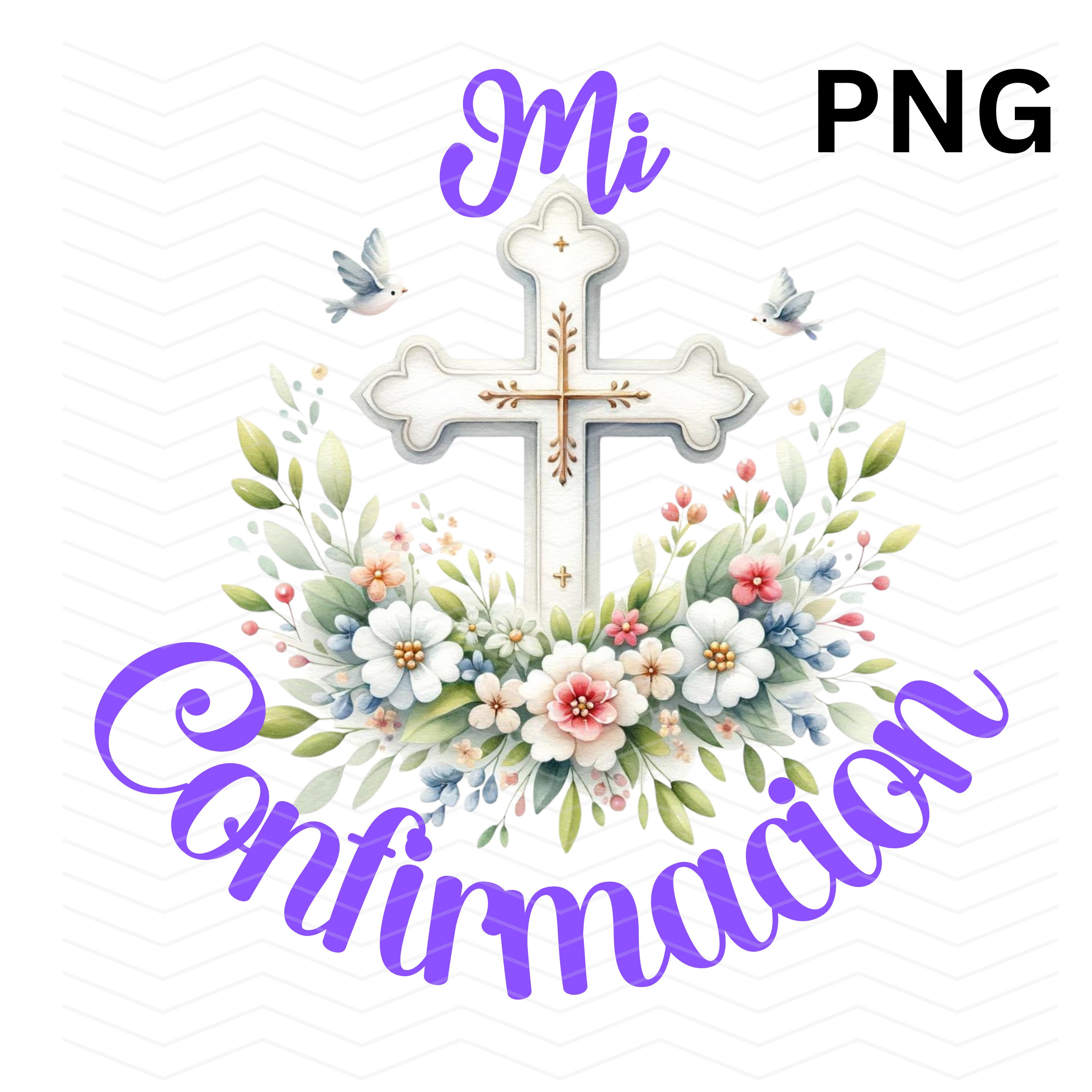Mi Confirmacion Png - Etsy