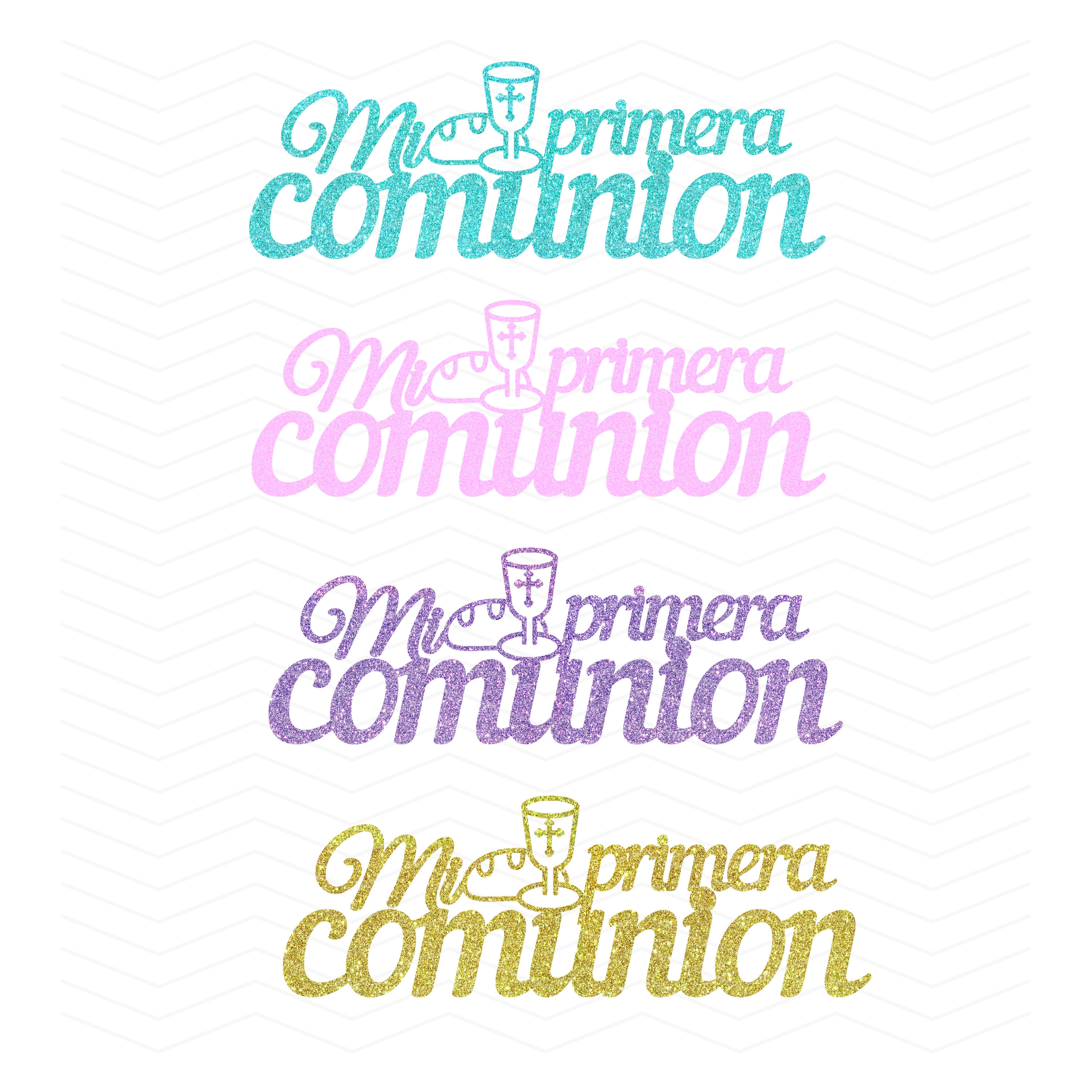 Mi Primera Comunion Spanish Svg Digital - Etsy