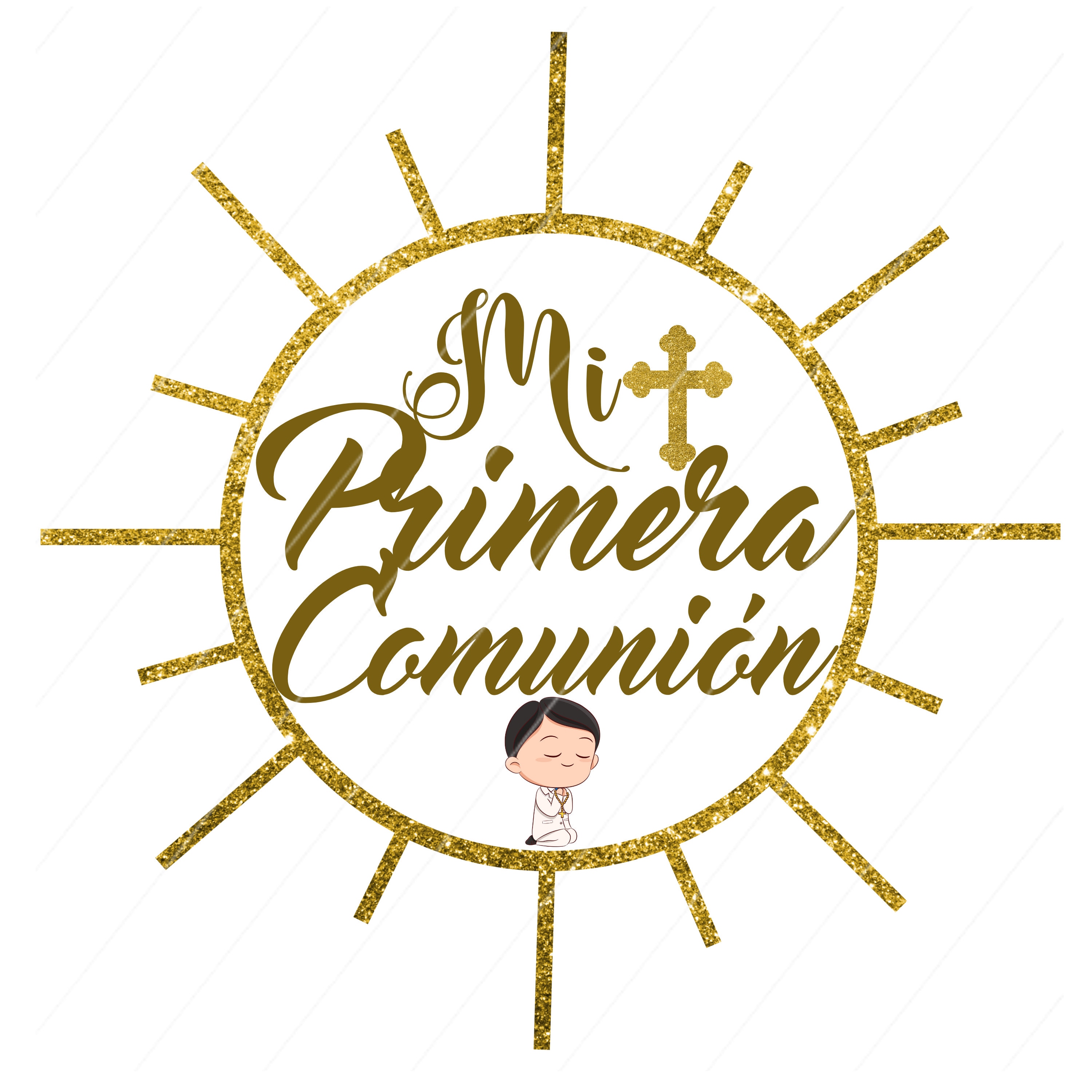 Mi Primera Comunion Boy Png Digital Design - Etsy