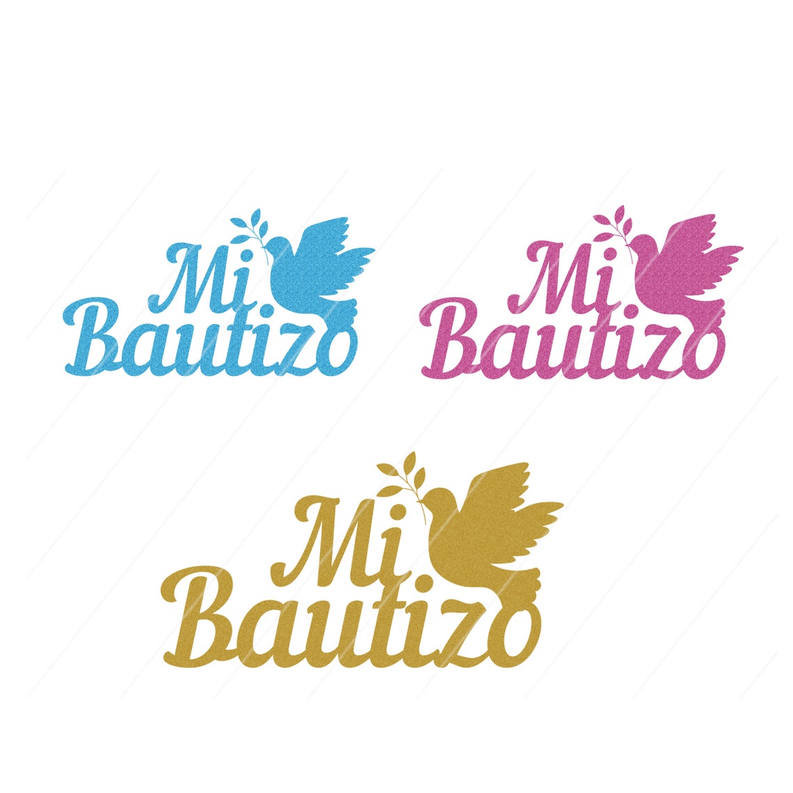 Mi bautizo, mi bautismo español SVG y PNG - Etsy México