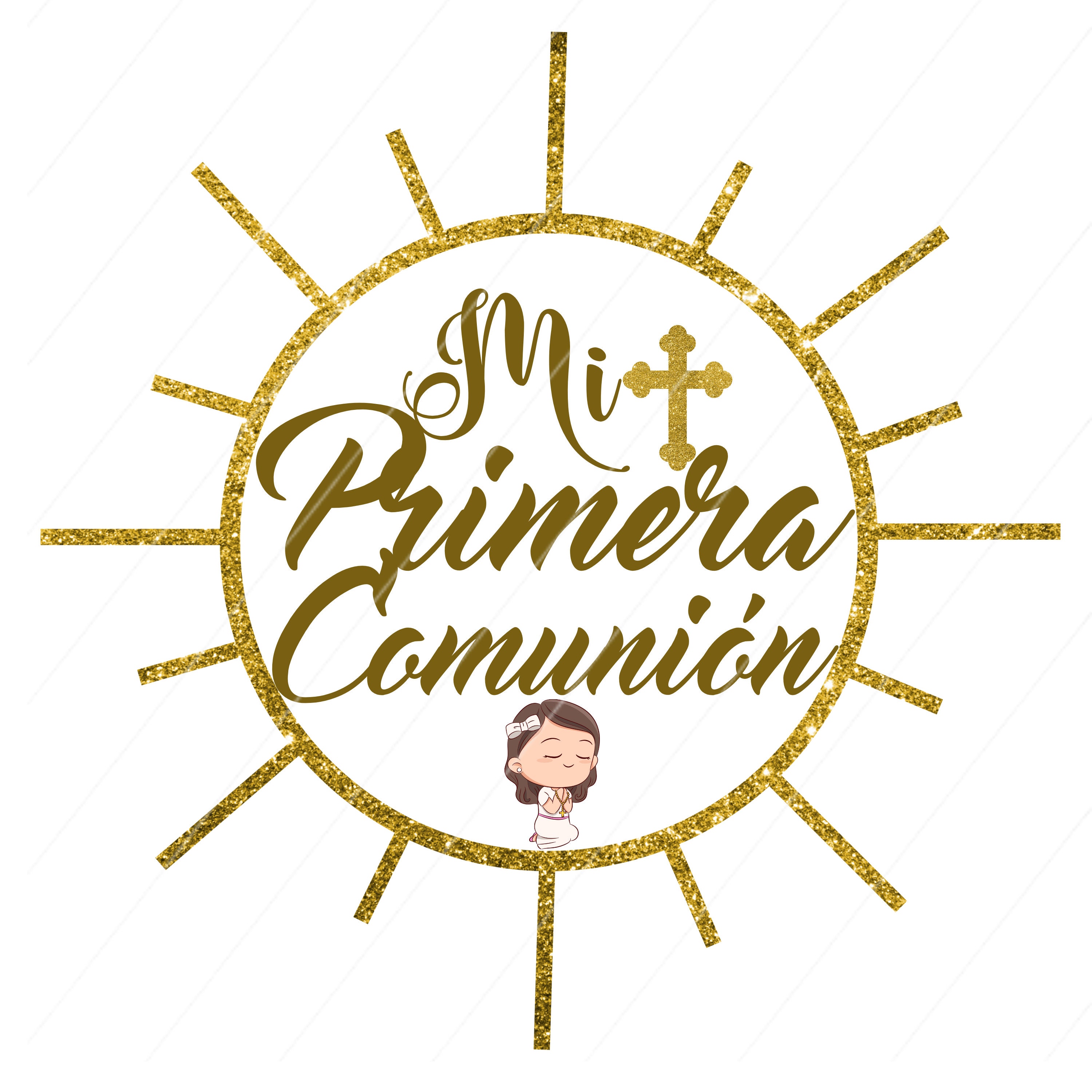 Mi Primera Comunion Png Digital Design - Etsy