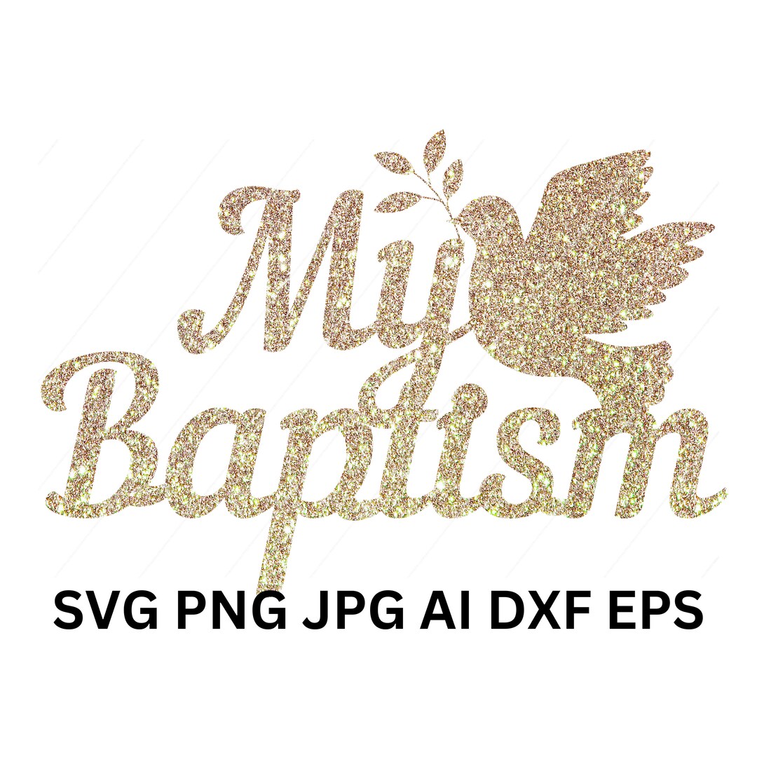 My Baptism Sign Digital - Etsy