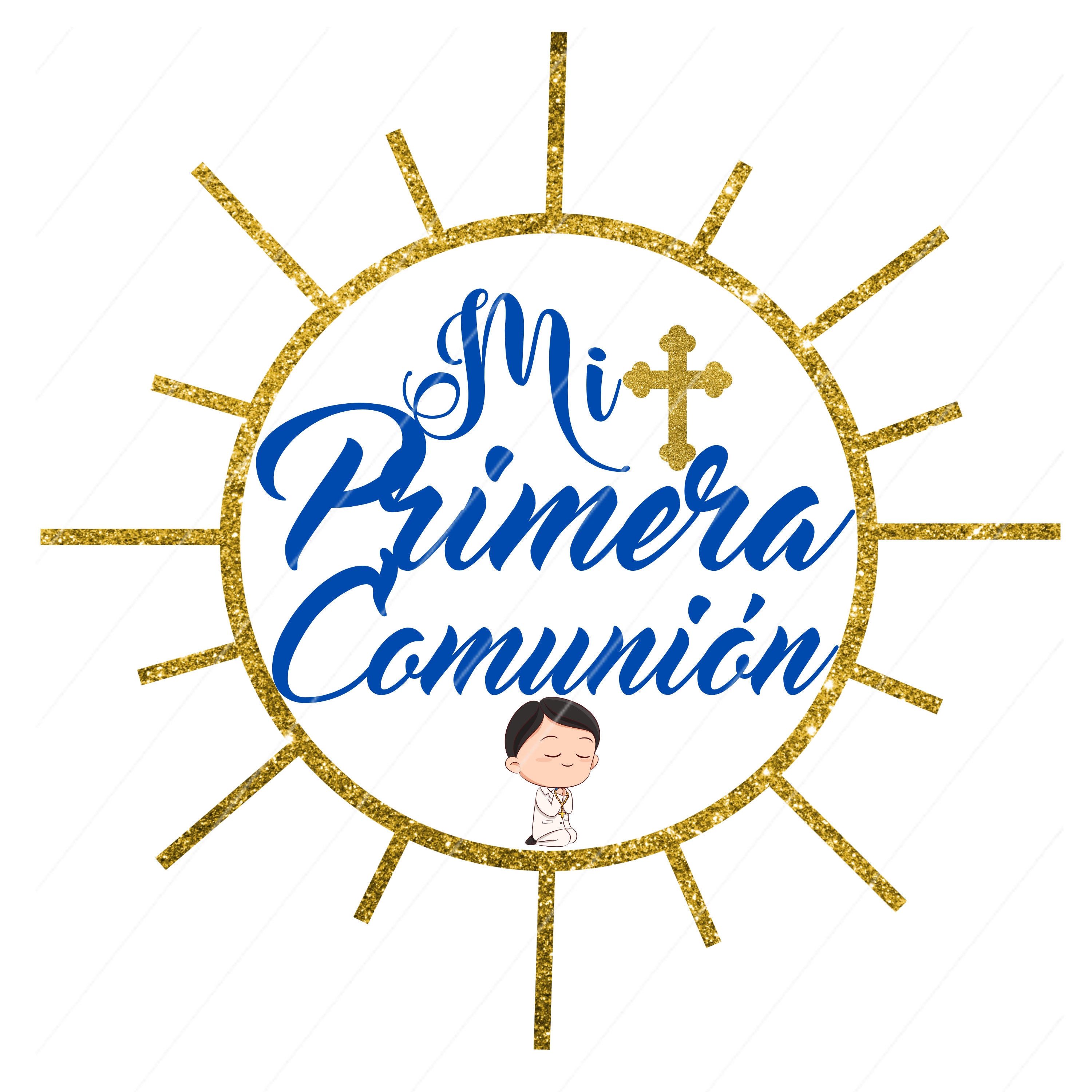 Mi Primera Comunion Boy Png Digital Design - Etsy