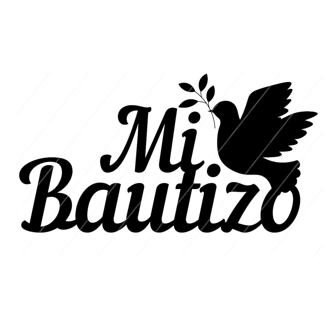 Mi Bautizo, My Baptism Spanish SVG and PNG - Etsy