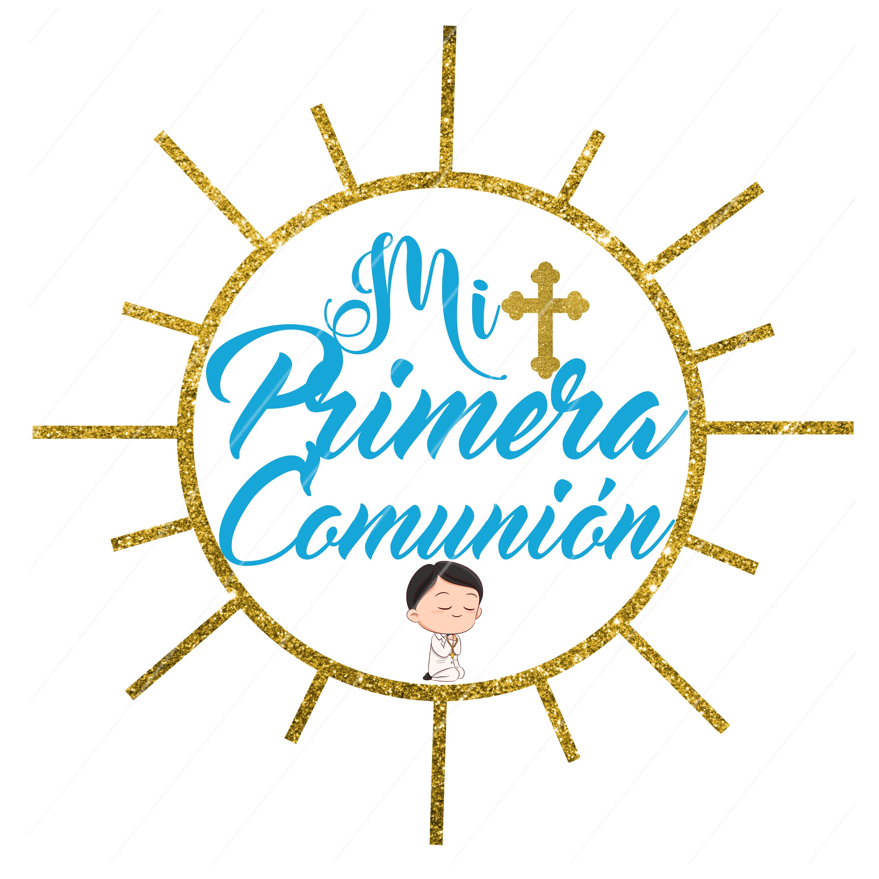 Mi Primera Comunion Boy Png Digital Design - Etsy