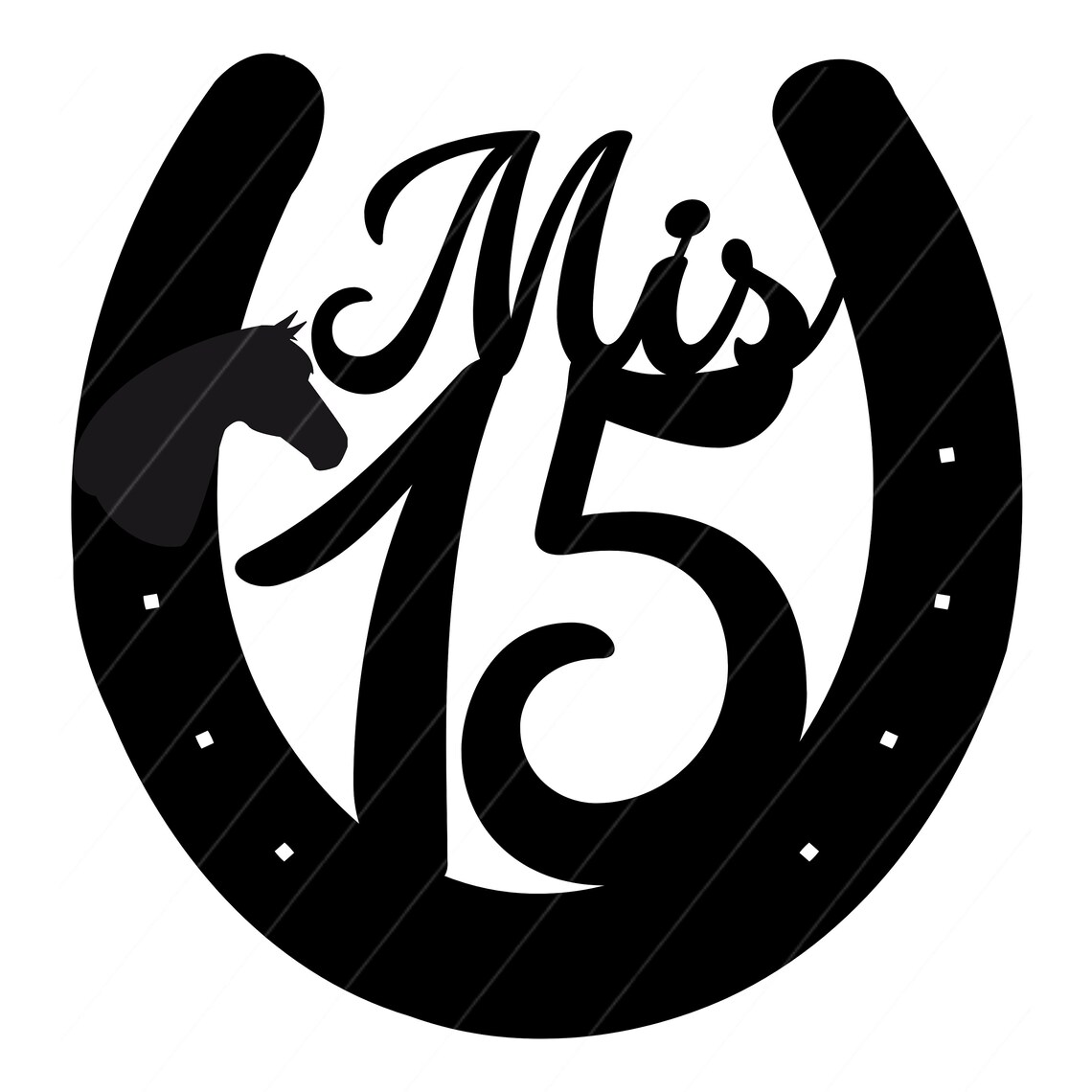 Mis 15 Cake Topper SVG and PNG Embellishments - Etsy